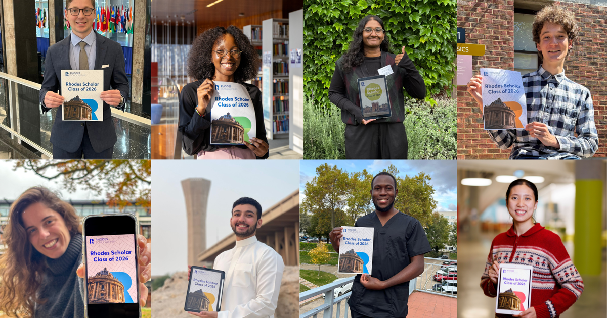 Introducing the Rhodes Class of 2026 | Rhodes Trust
