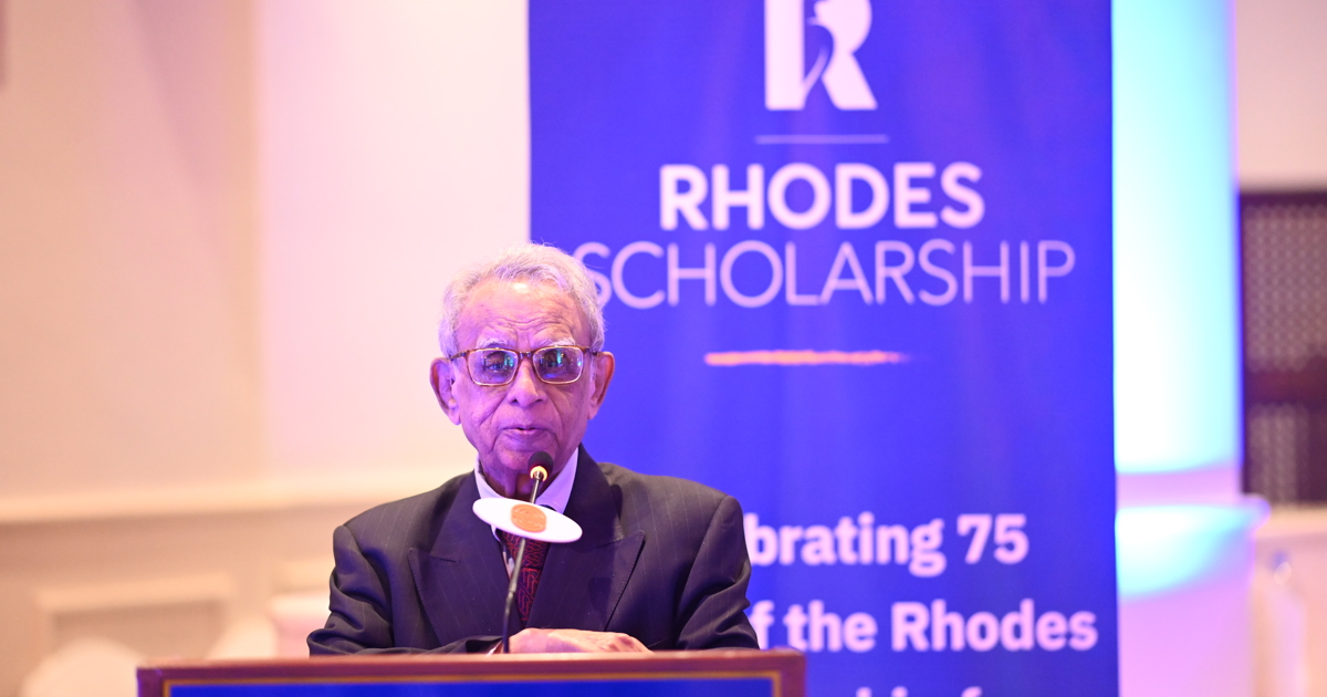 Celebrating 75 years of the Rhodes Scholarship in Pakistan | Rhodes Trust